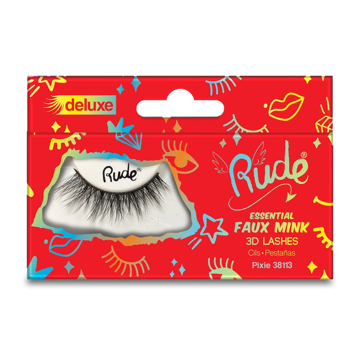RUDE Essential Faux Mink Deluxe 3D Lashes - Pixie – VYSN