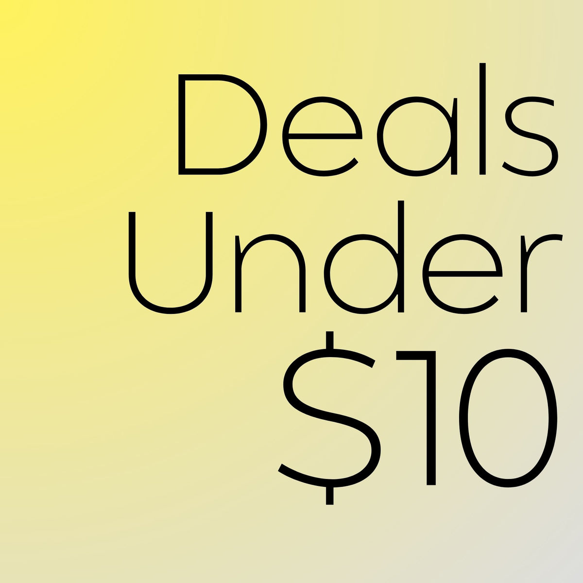 Deals Under $10 – Page 5 – VYSN