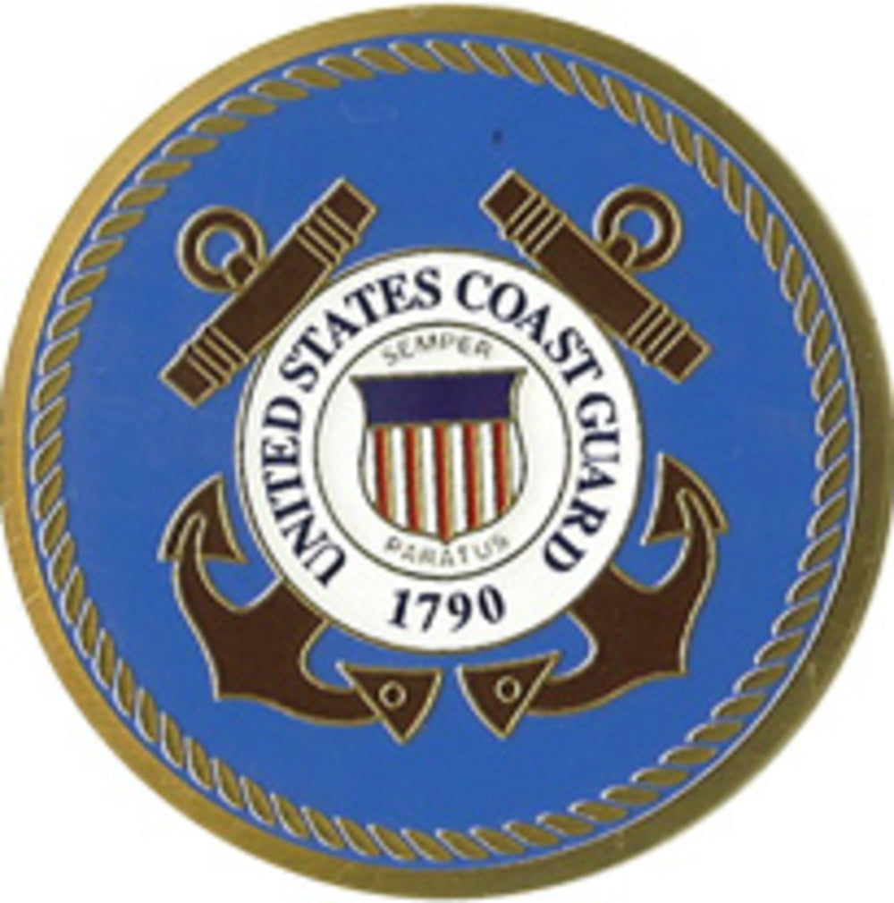 COAST GUARD Color Medallion, USCG Medalions. by The Military Gift Stor ...
