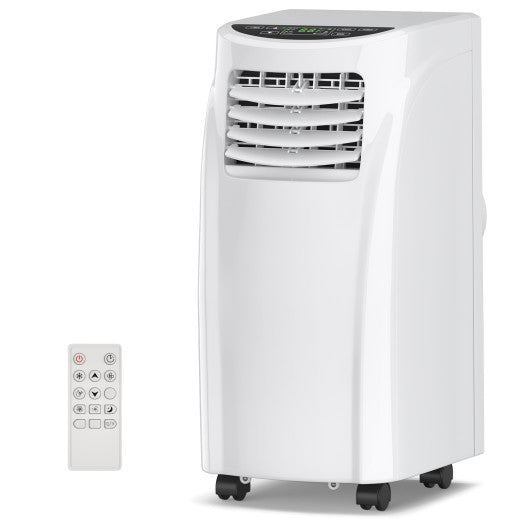 8000 BTU Portable Air Conditioner with Sleep Mode and Dehumidifier Fun ...