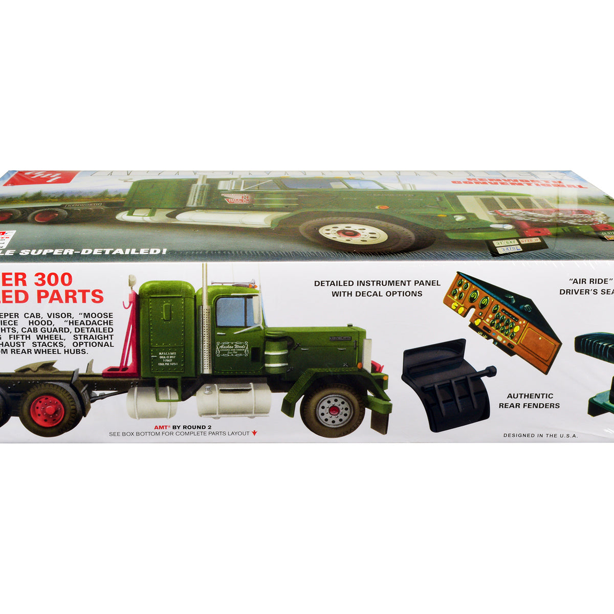 Skill 3 Model Kit Kenworth Conventional Tractor "Alaskan Hauler" 1/25 ...