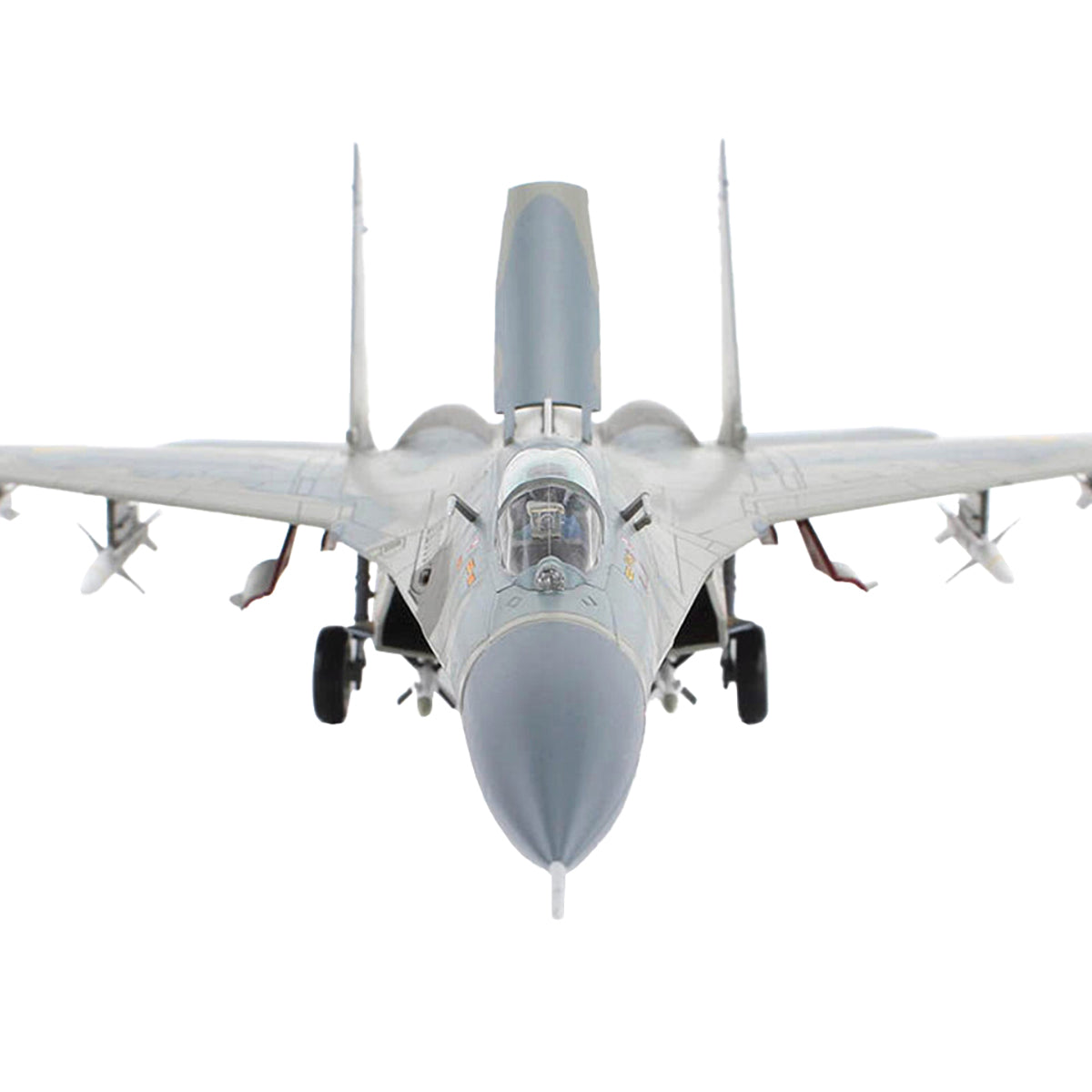 Sukhoi Su-27 Flanker Fighter Aircraft "Compass Ghost Grey Scheme" (202 ...