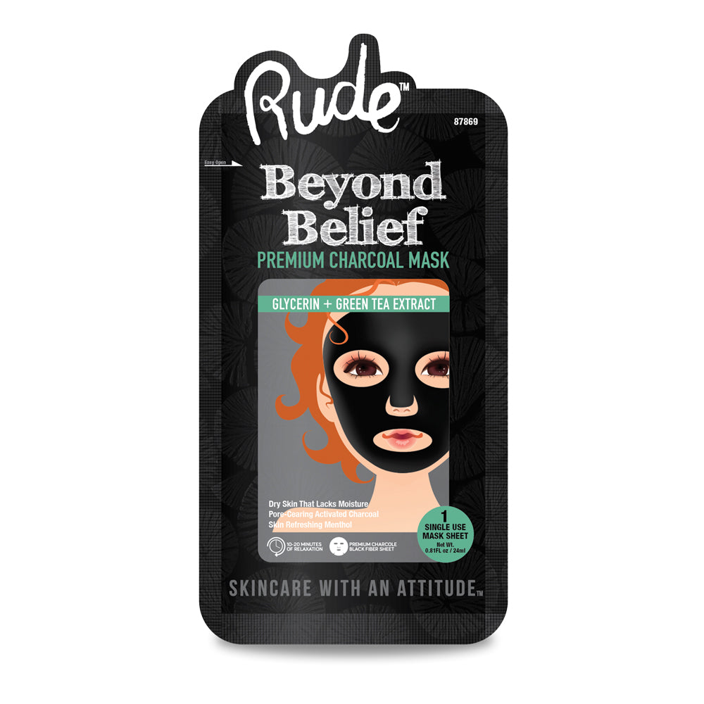 RUDE Beyond Belief Purifying Charcoal Face Mask – VYSN