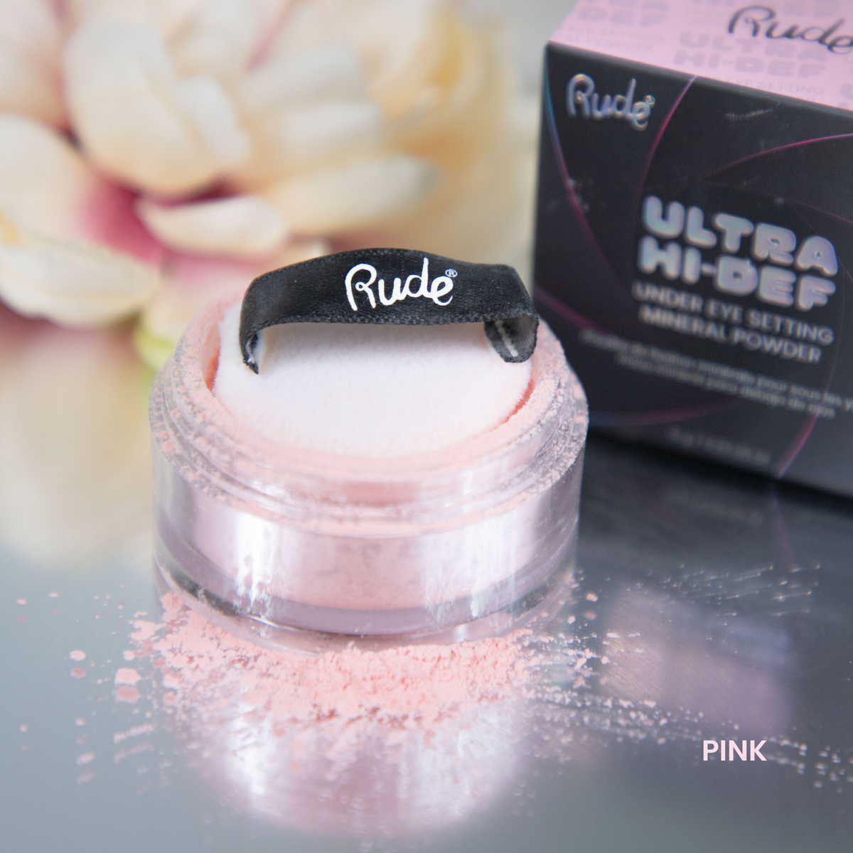 RUDE UHD Under Eye Setting Mineral Powder - Pink – VYSN