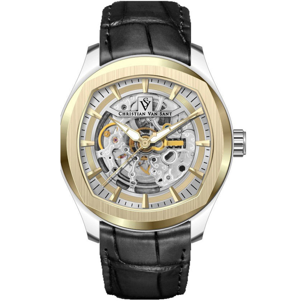 Christian Van Sant Men's Romeo Gold Dial Watch - CV9502 by Balec Group ...