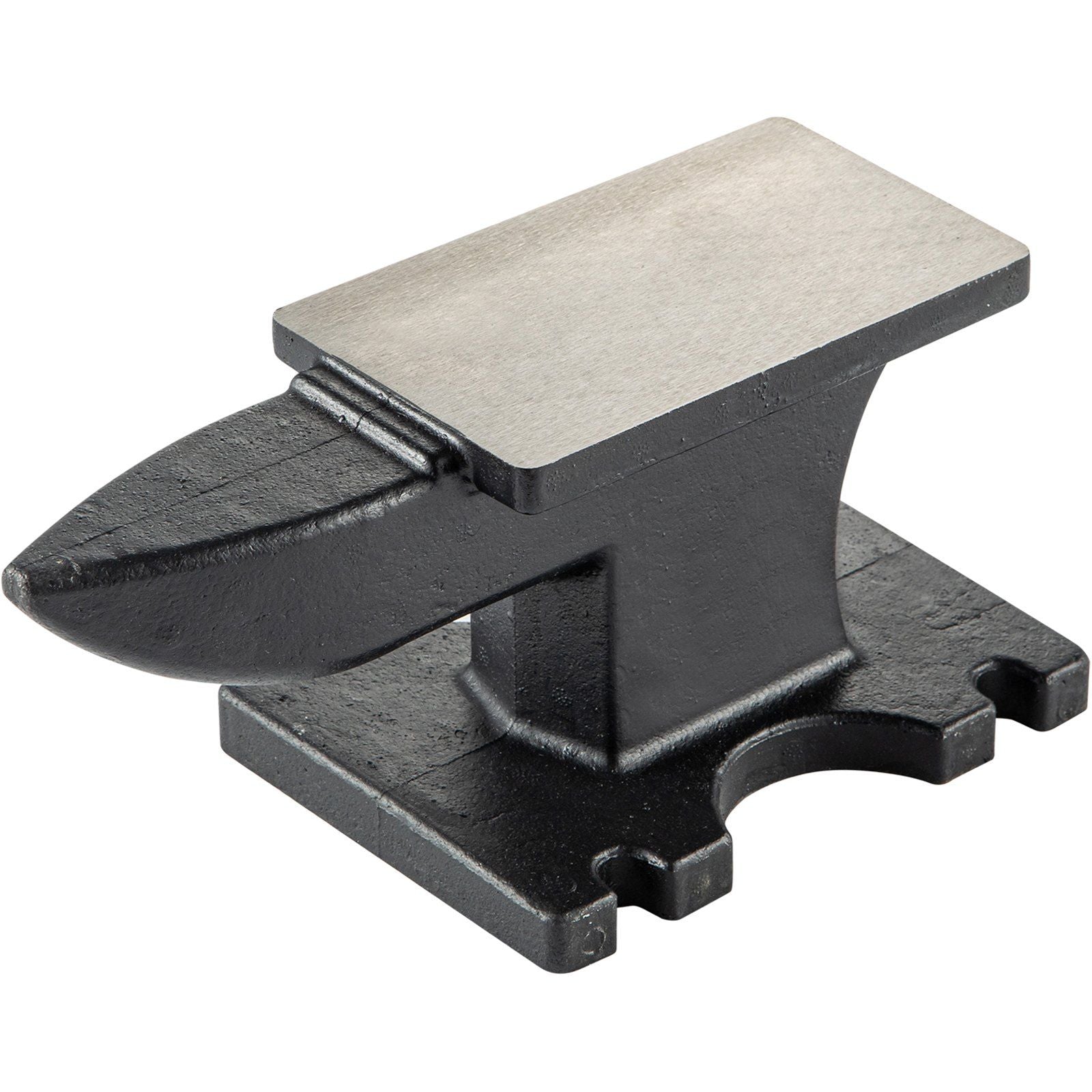 Cast Iron Anvil, 25 Lbs(11kg) Single Horn Anvil with 6.8 x 3.5 inch Co ...