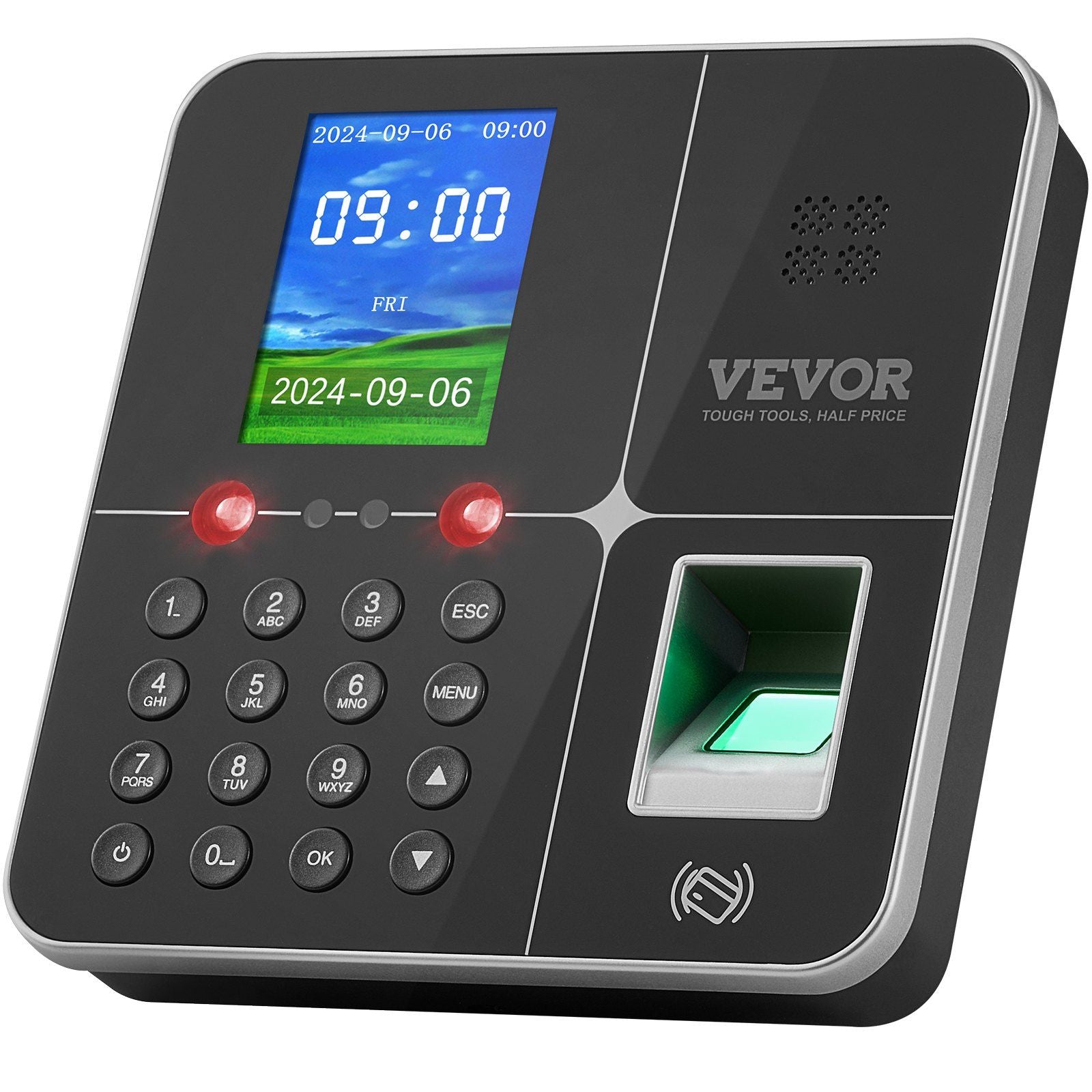 Time Clocks for Employees Small Business with Face, Fingerprint, RFID ...