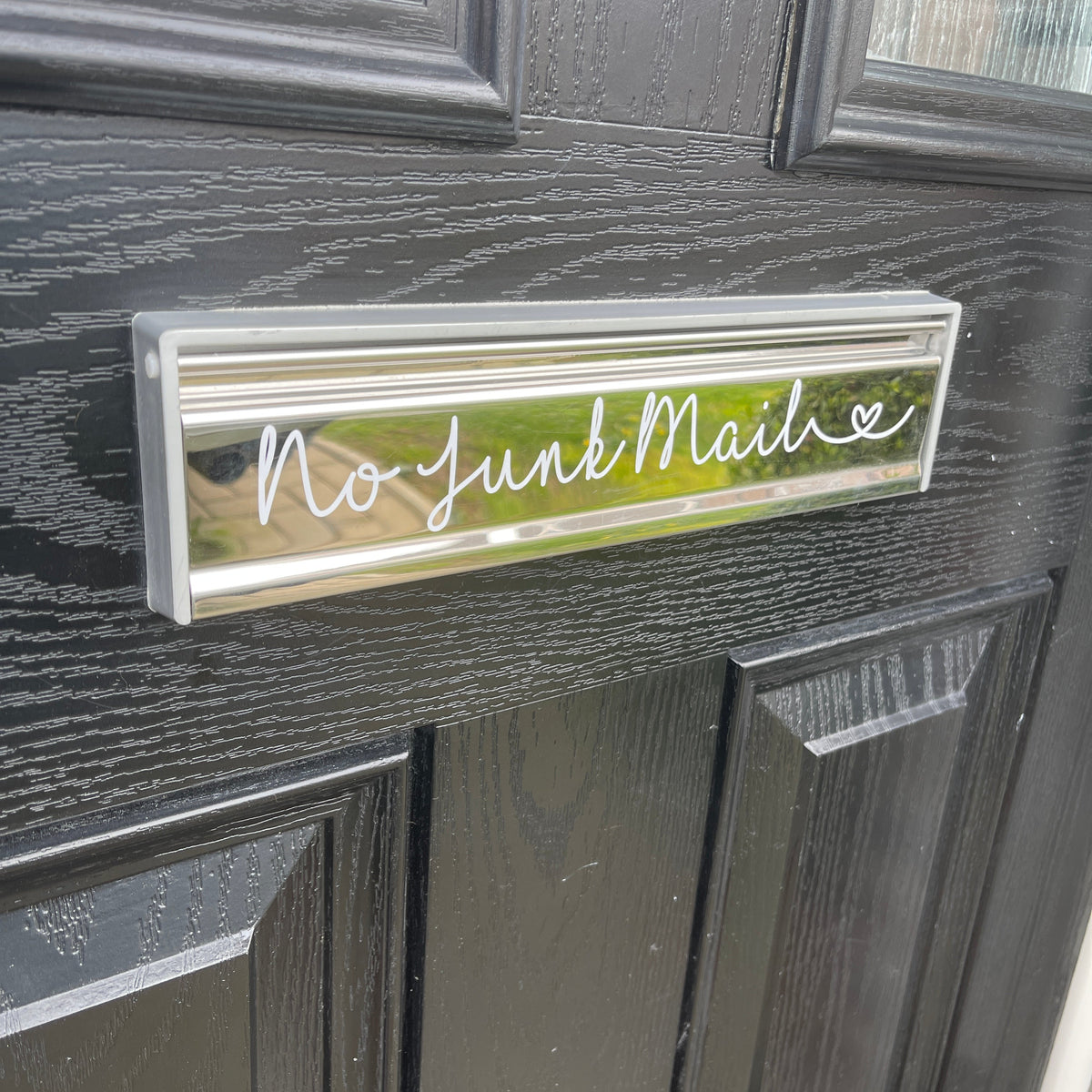 Custom Made Front Door Letterbox Label Letter Box Vinyl Sticker by Win ...