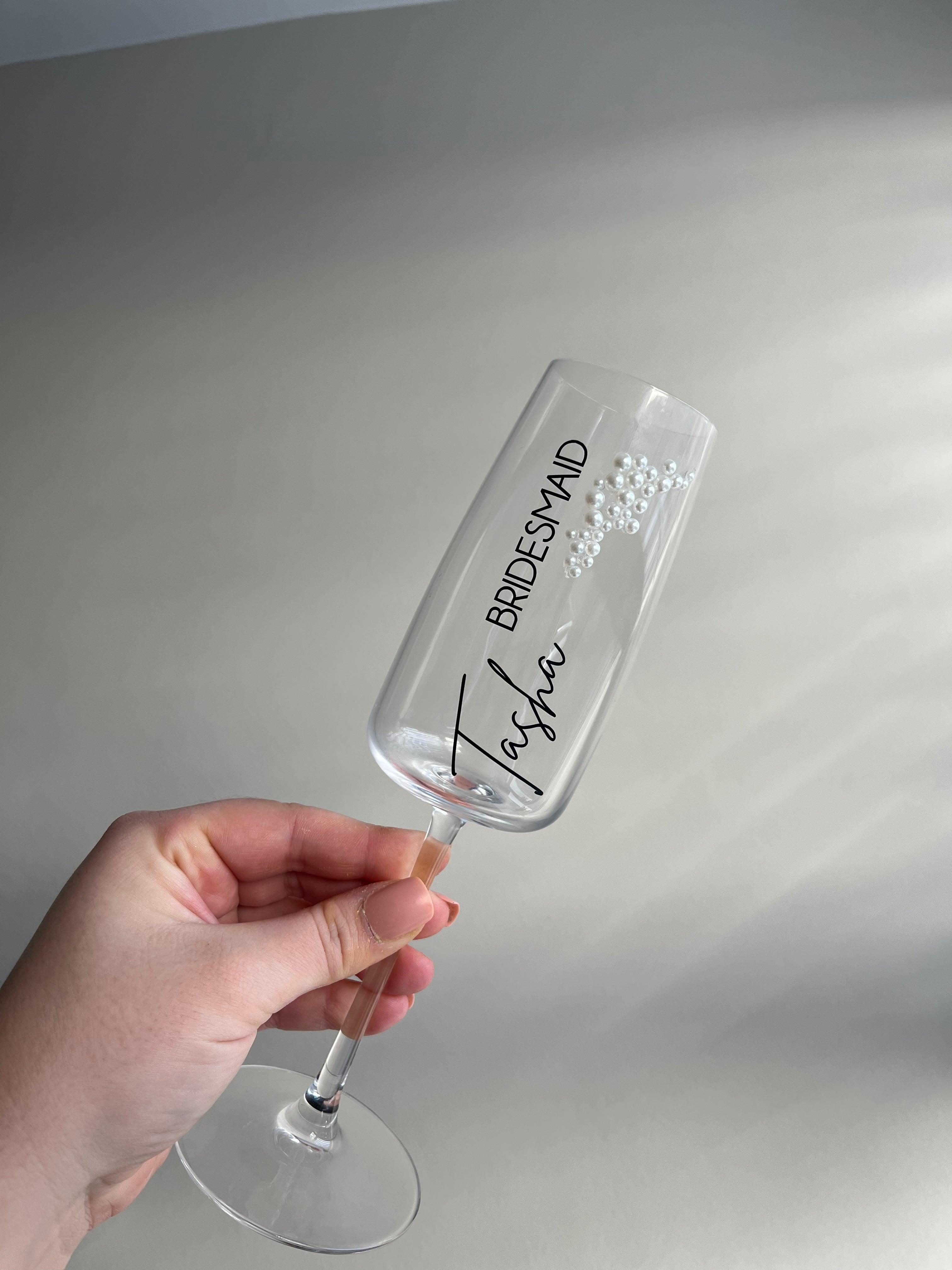 DIY Personalised Wedding Fancy Font - Bride Bridesmaid Maid Of Honour ...